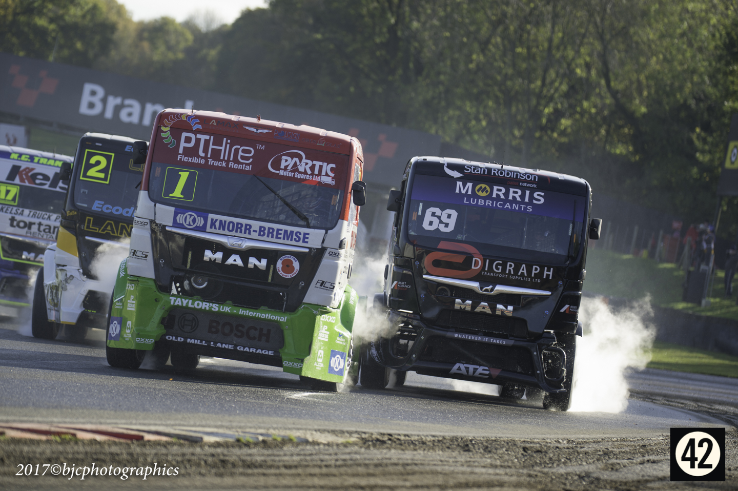 British Trucks Wrap Up 2017 at Brands - Paddock 42